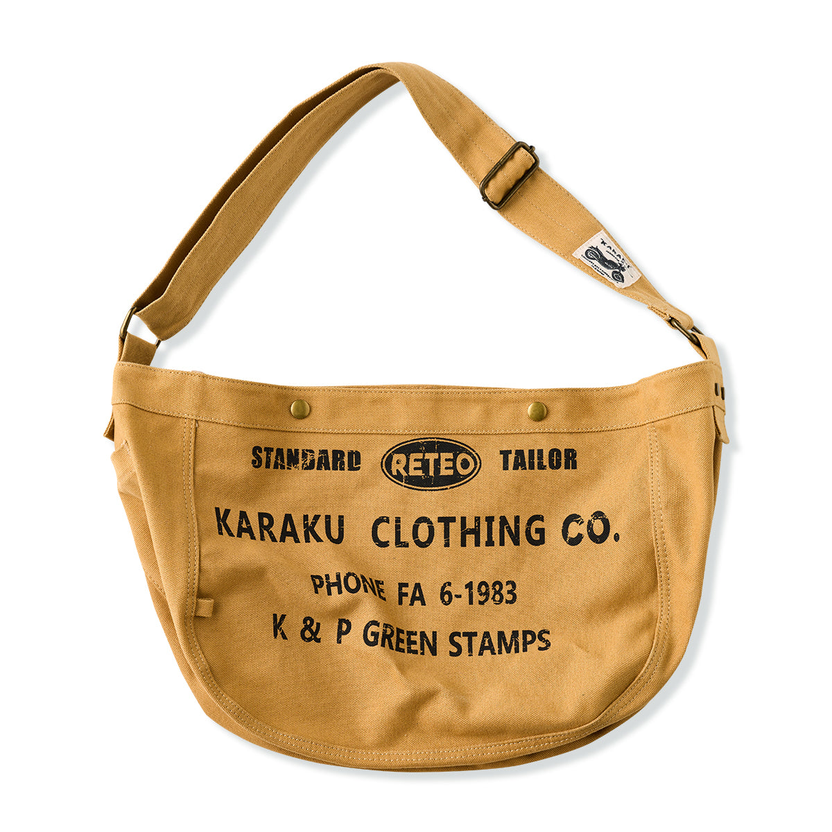 改良型 60‘s キャンバスニュースペーパーバッグ – Karakubuy