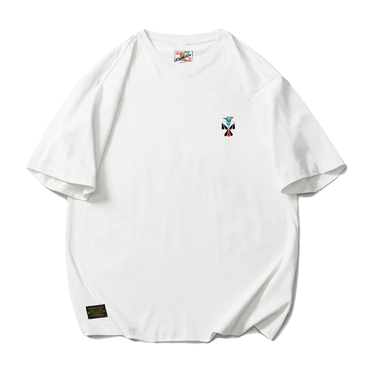 【予約】デニム襟＆ポケット切替ヘンリーネックロンT – Karakubuy