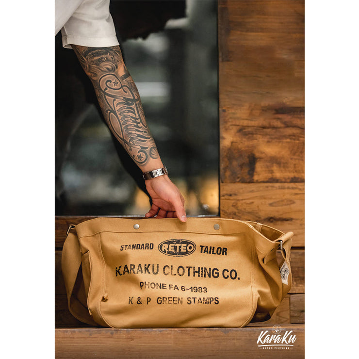 改良型 60‘s キャンバスニュースペーパーバッグ – Karakubuy