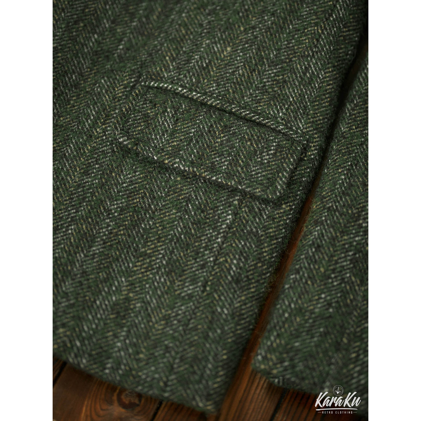 ウール混ツイードテーラードジャケット – Karakubuy