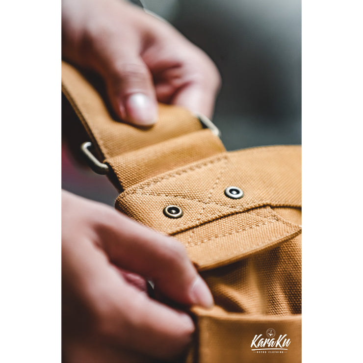 改良型 60‘s キャンバスニュースペーパーバッグ – Karakubuy