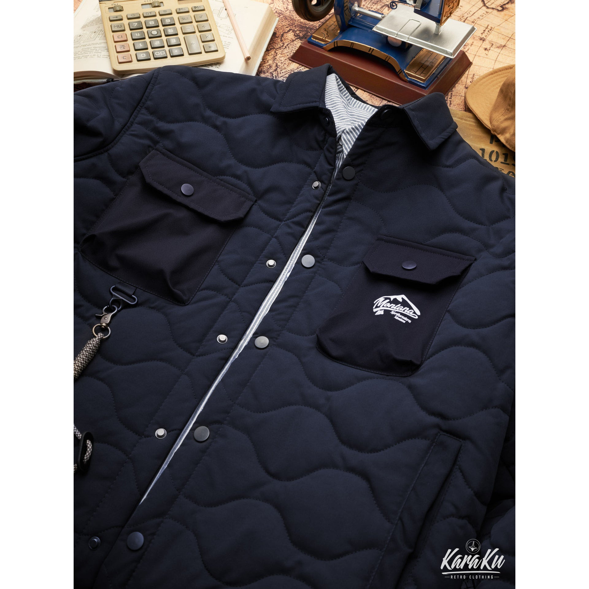 微起毛 袖配色切り替えニットスウェット – Karakubuy